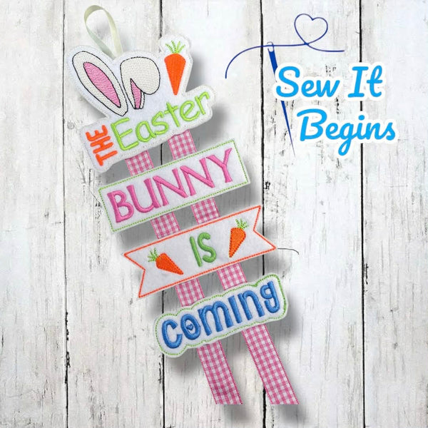Easter Bunny Is Coming Road Sign 4x4 - Digital Download – Sew it Begins ...