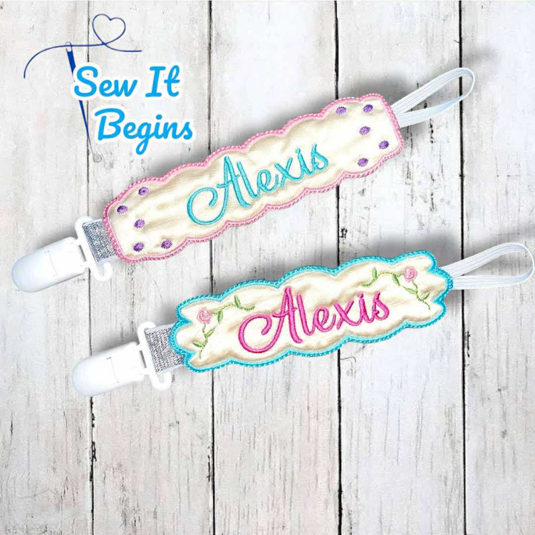 Cute Cloud Baby Toy Pacifier Dummy Clip 5x7- Digital Download – Sew it ...