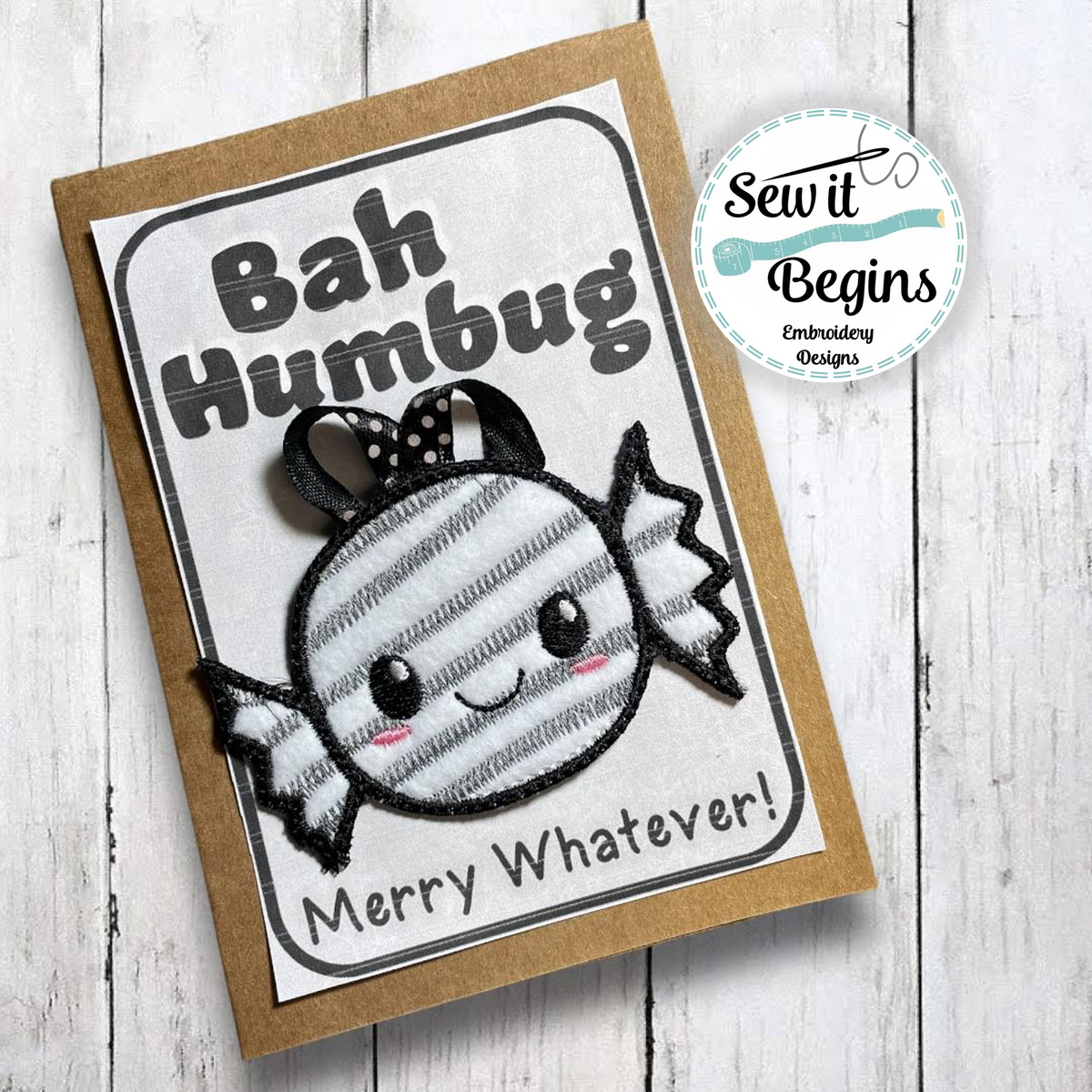Bah Humbug Merry Whatever Mini Decoration with Printables - Digital Do ...