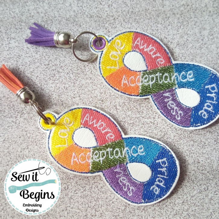 Set of 4 Autism Awareness Designs Special Charity Design Autism Awaren ...