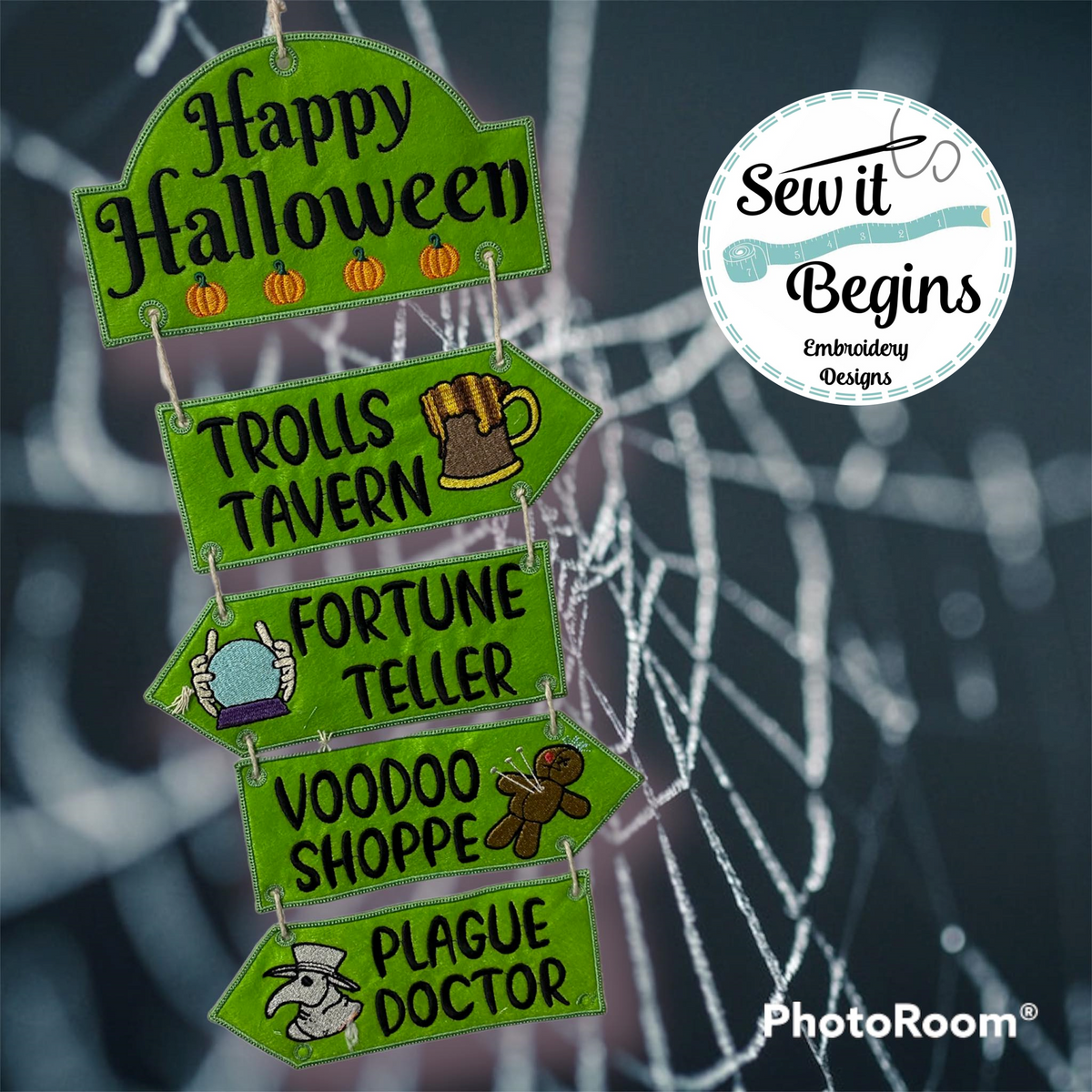Bring on Halloween Large Road Sign 5x7 & 6x10 - Digital Download – Sew ...